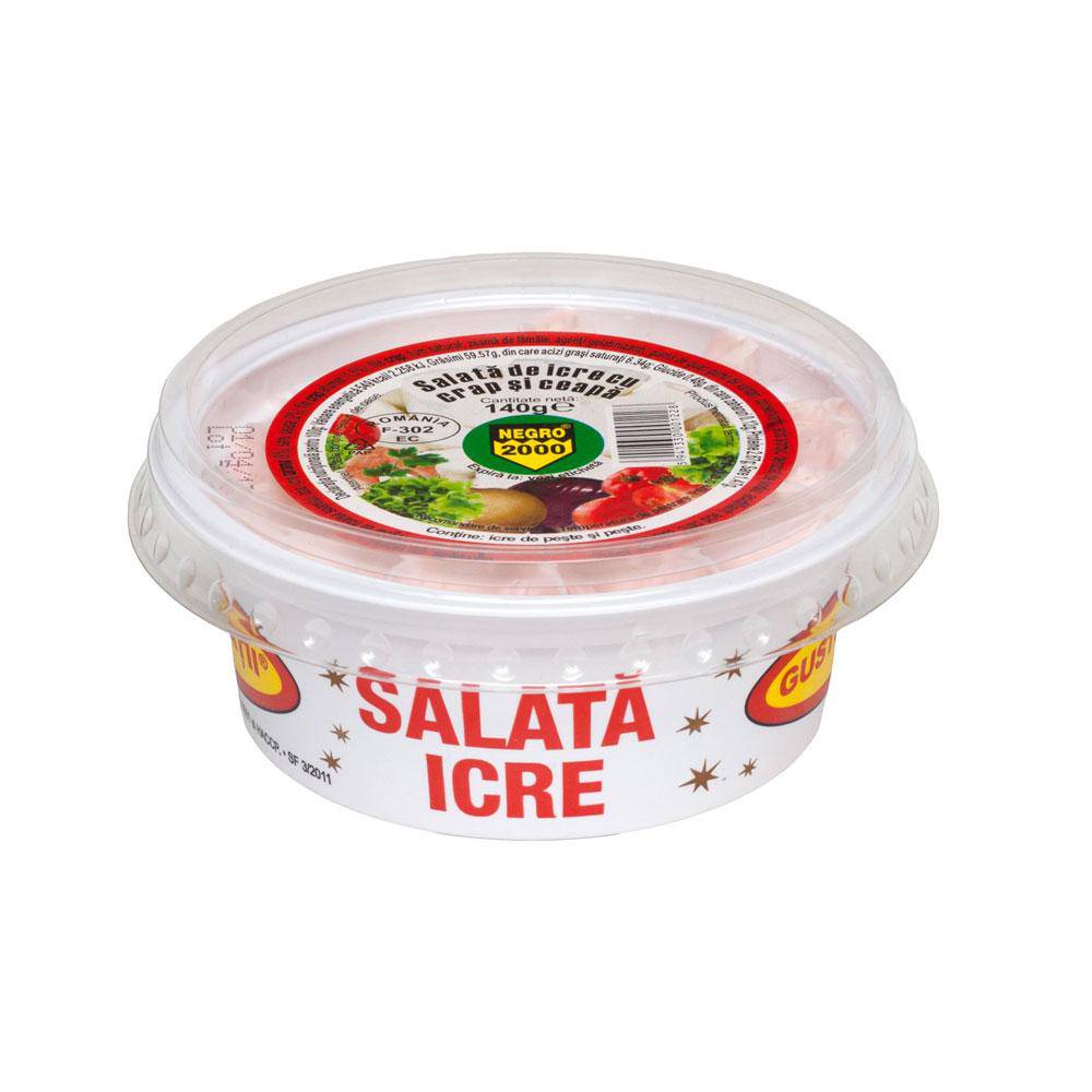 Salata de icre cu crap si ceapa Negro | Delumani - Magazin Online Romanesc